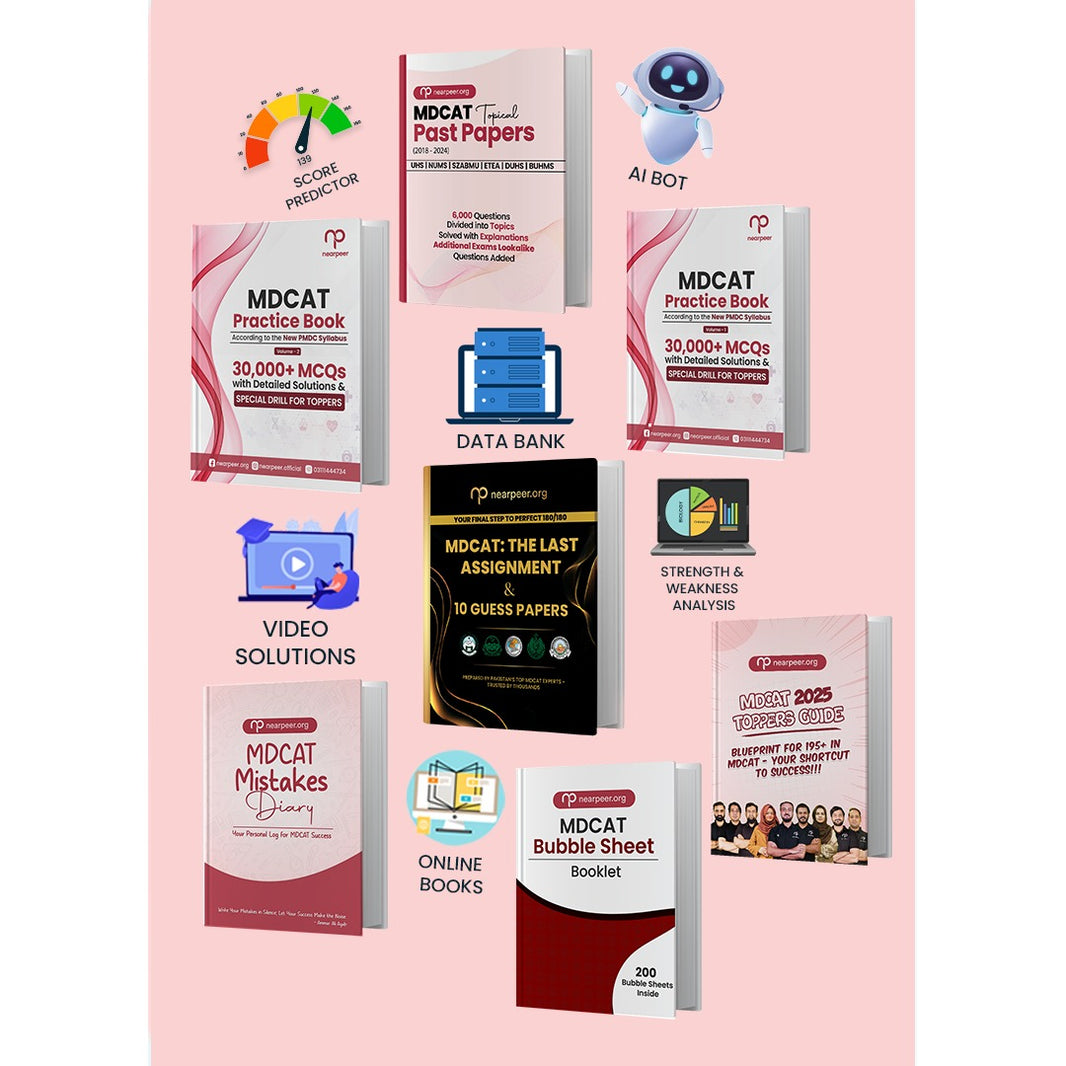 MDCAT Books - Nearpeer – Nearpeer Shop