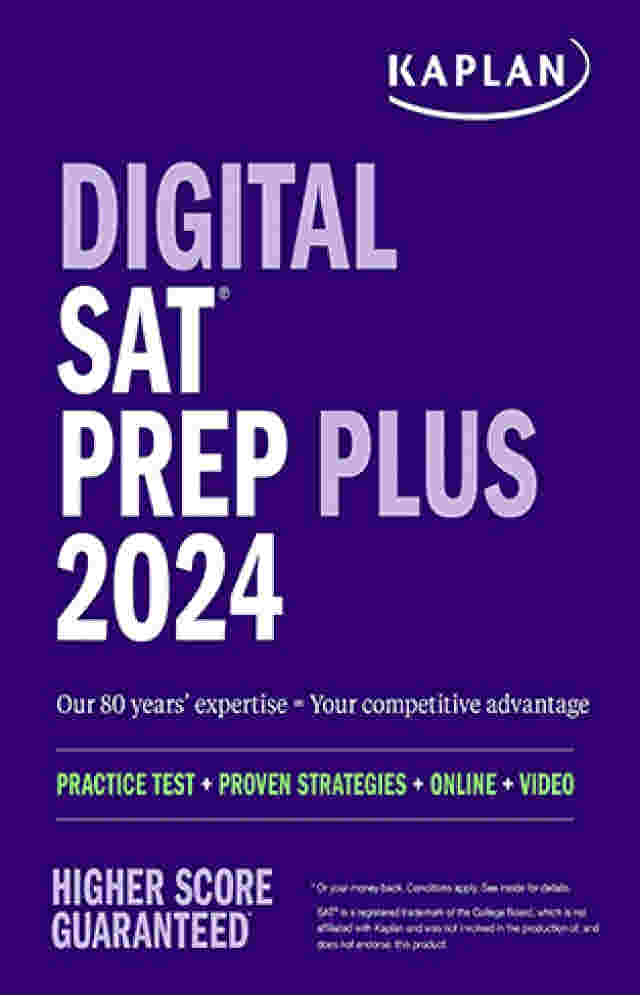 Kaplan Digital SAT Prep Plus 2024 – Bookpeer by Nearpeer